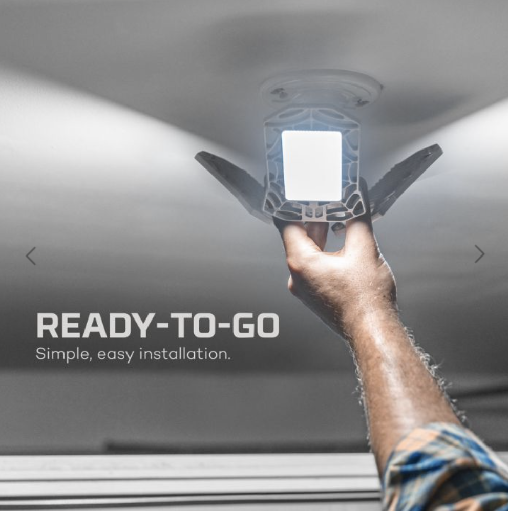 Nebo Tools High Bright 6000 Lumen LED Utility Light | American Edge Knives
