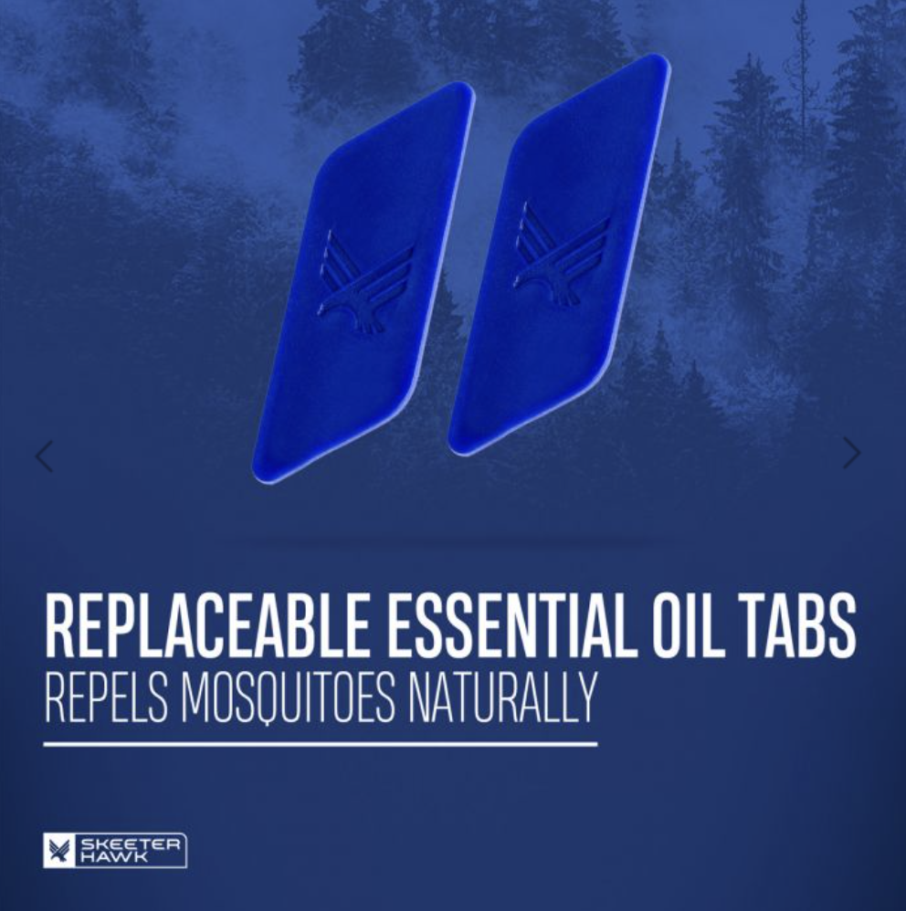 Skeeter Hawk Repellent Replacement Tabs with Essential Oils | American ...