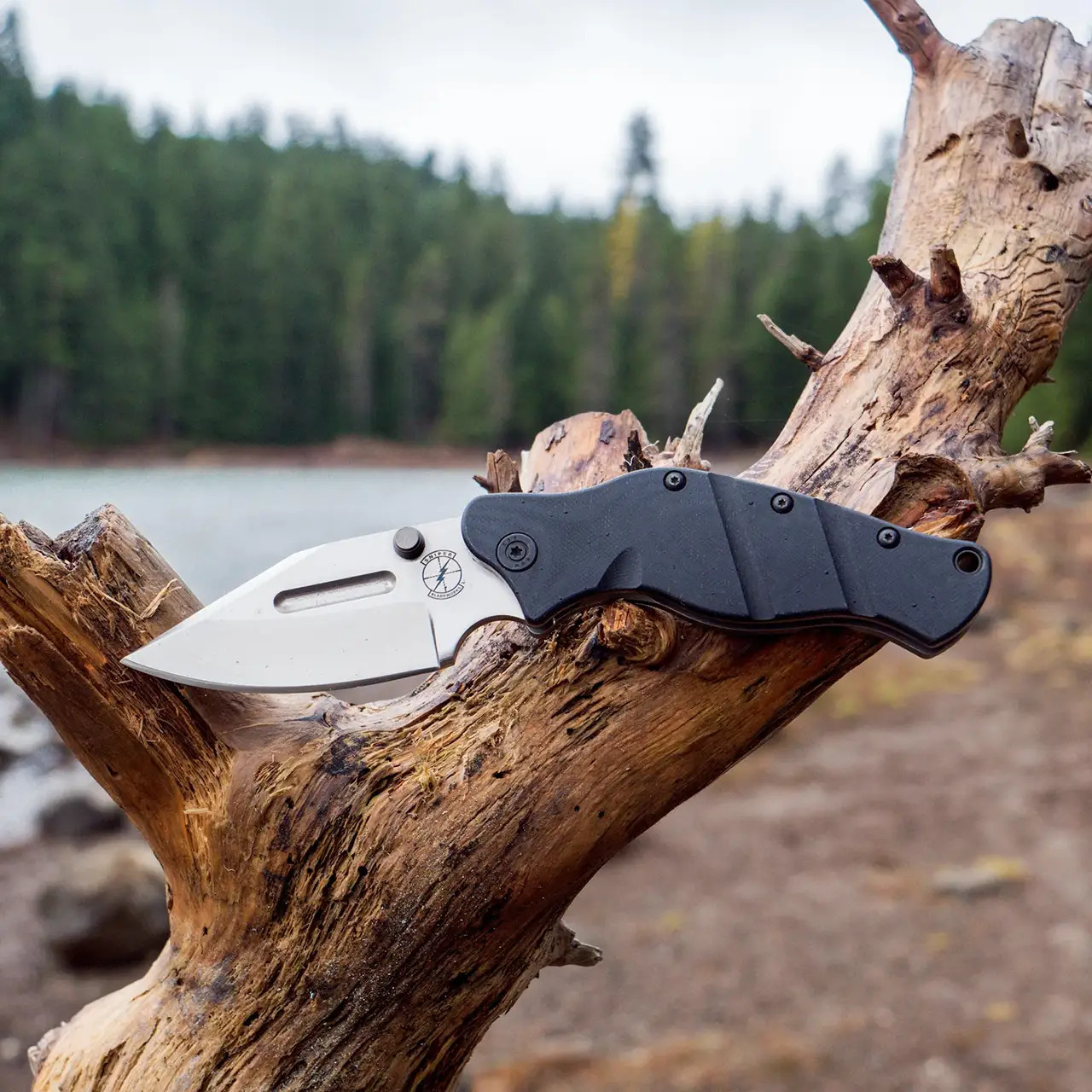 Sniper Bladeworks LPC Frame Lock 2020 Reload Edition Black Handle Satin ...