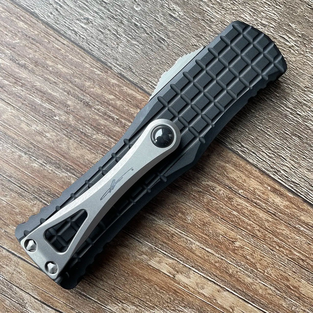 Microtech Hera S/E Frag Stonewash Standard Signature Series 703-10FRS ...
