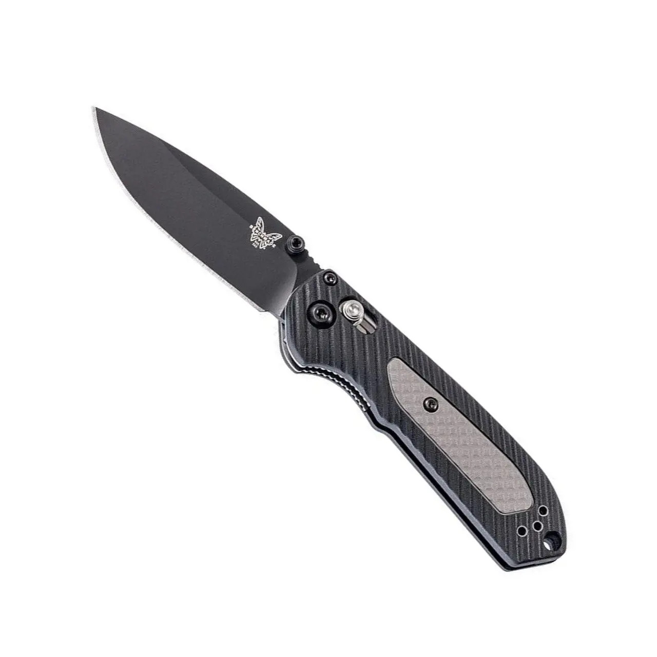 Benchmade Mini Freek Axis Lock Black Versaflex Handle Black Blade 565BK ...