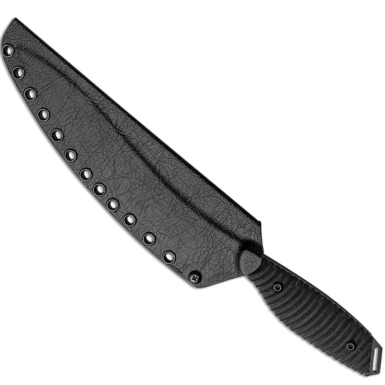 Toor Knives Cardiff Fixed Blade Fillet Knife Shadow Black Handle Black ...