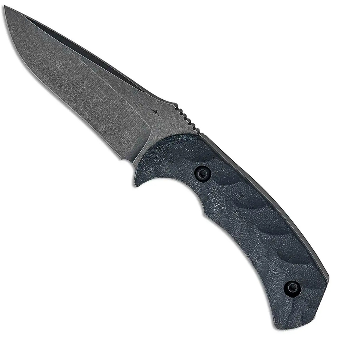 Toor Knives Mullet Fixed Blade Black G10 Handle Black Stonewash Blade ...