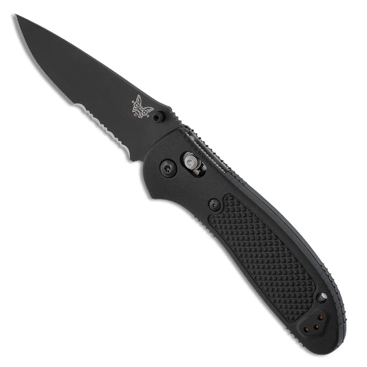 Benchmade Griptilian Axis Lock Black Noryl GTX Handle Black Blade ...