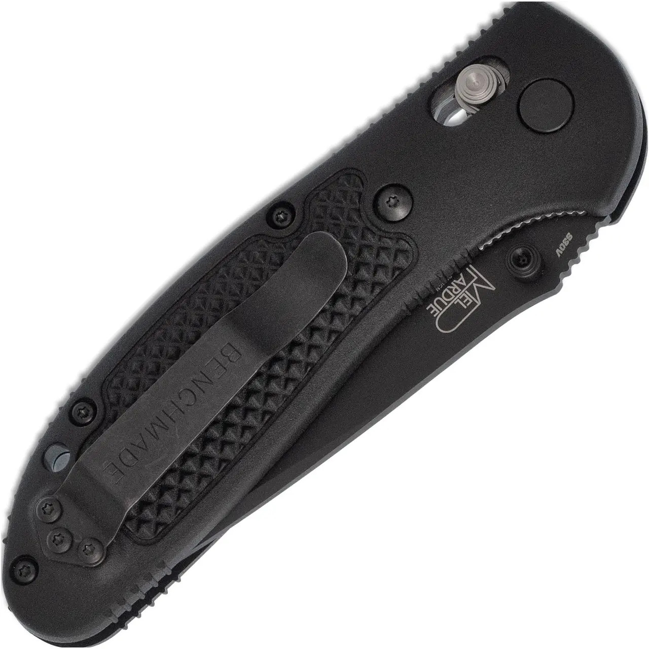Benchmade Griptilian Axis Lock Black Noryl GTX Handle Black Blade ...