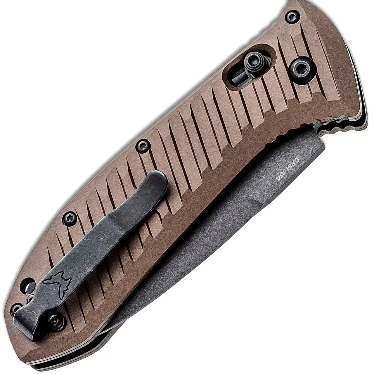 Benchmade Auto Presidio II Axis Lock Milled Burnt Bronze Aluminum ...