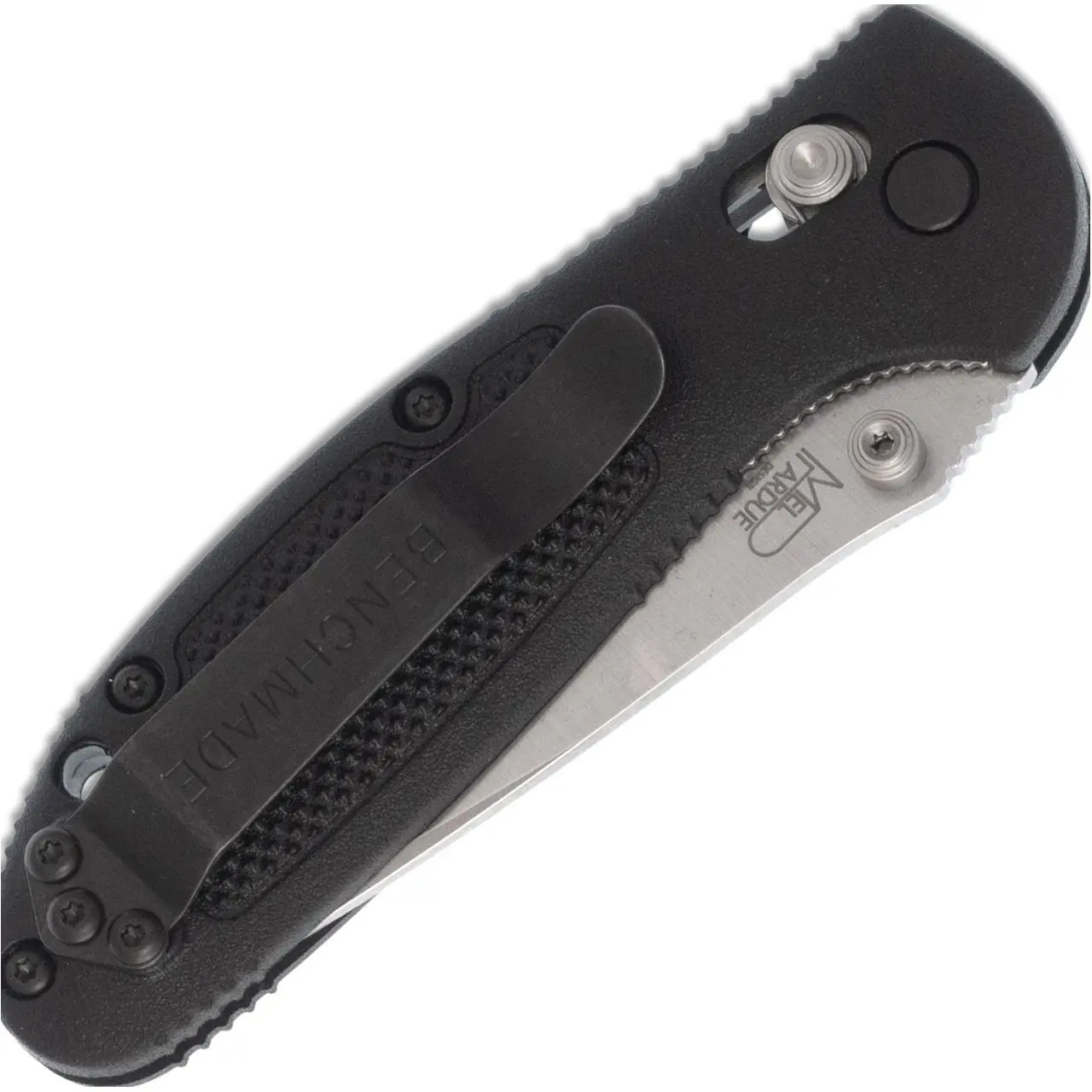 Benchmade Mini Griptilian Axis Lock Black Noryl GTX Handle Satin Blade ...