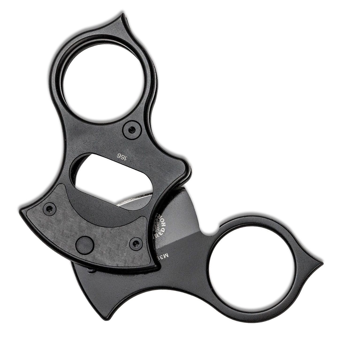 Red Horse Knife Works Condor Cigar Cutter Black PVD Titanium w/ Carbon ...