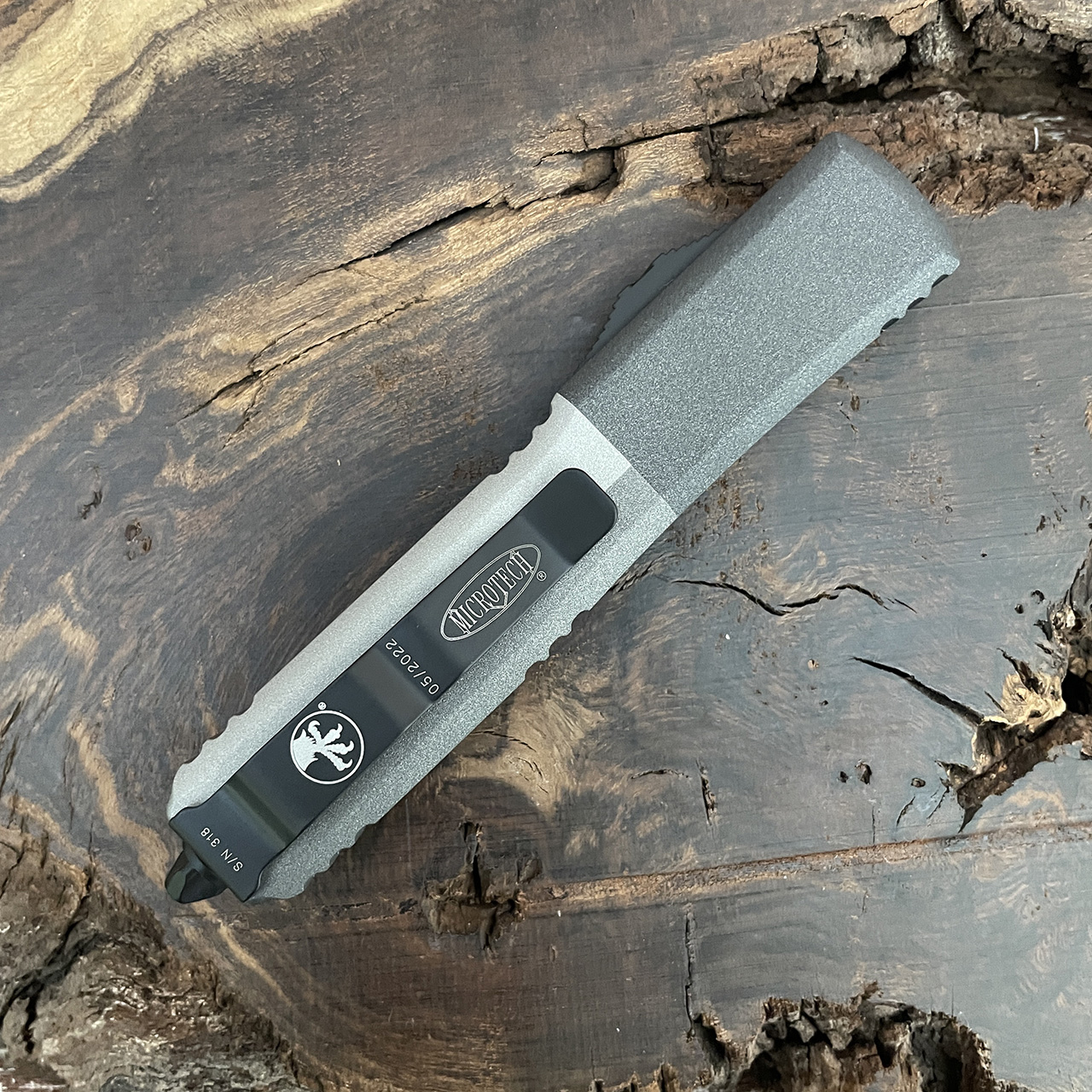 Microtech Ultratech D/E NRA Houston 2022 Full Serrated 122-3TX ...