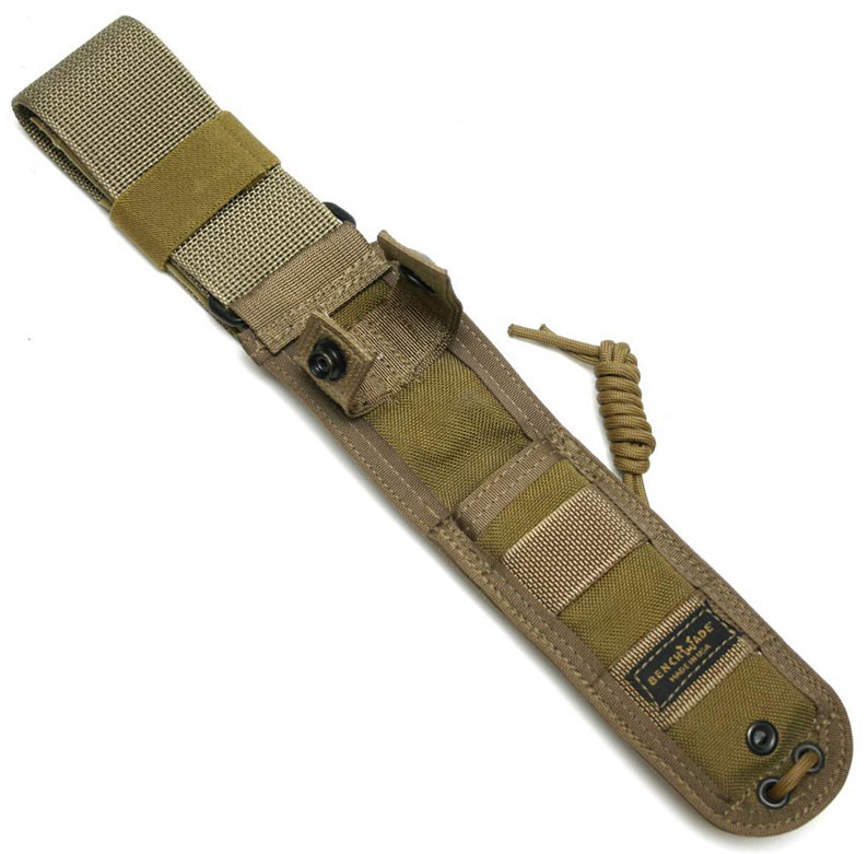 Benchmade Nimravus Tanto Fixed Blade Blizzardwashed Handle Two Tone ...