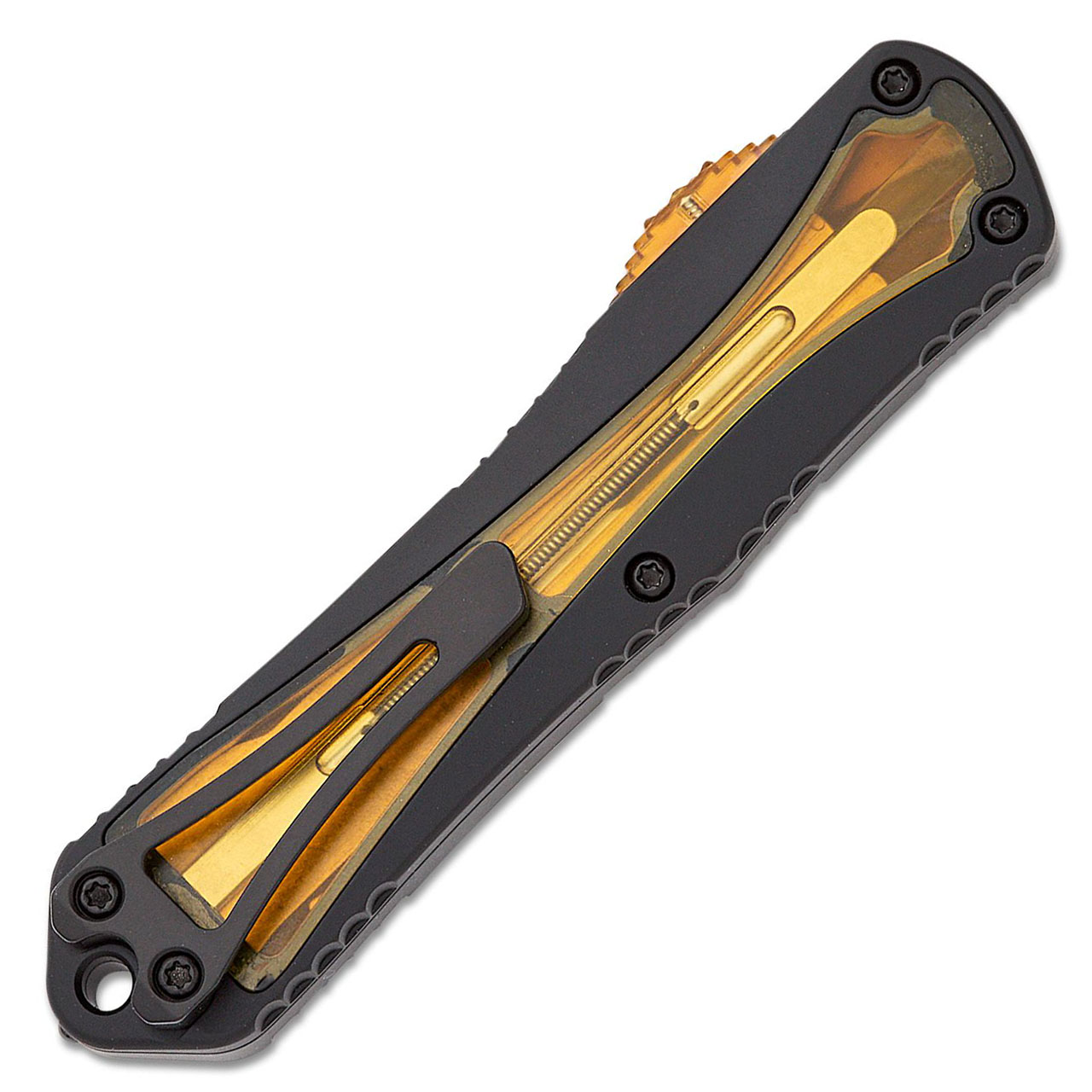 Heretic Knives Manticore E D/E Black Handle w/ Ultem Inlays DLC Full ...