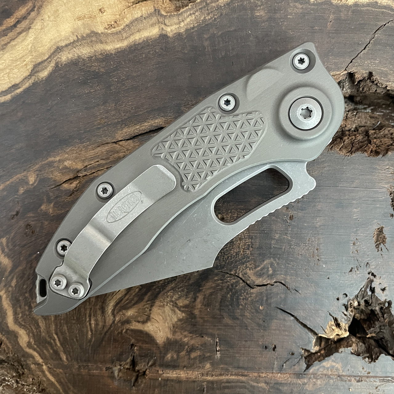 Microtech Borka Stitch Auto S/E Natural Clear Apocalyptic Standard 169 ...