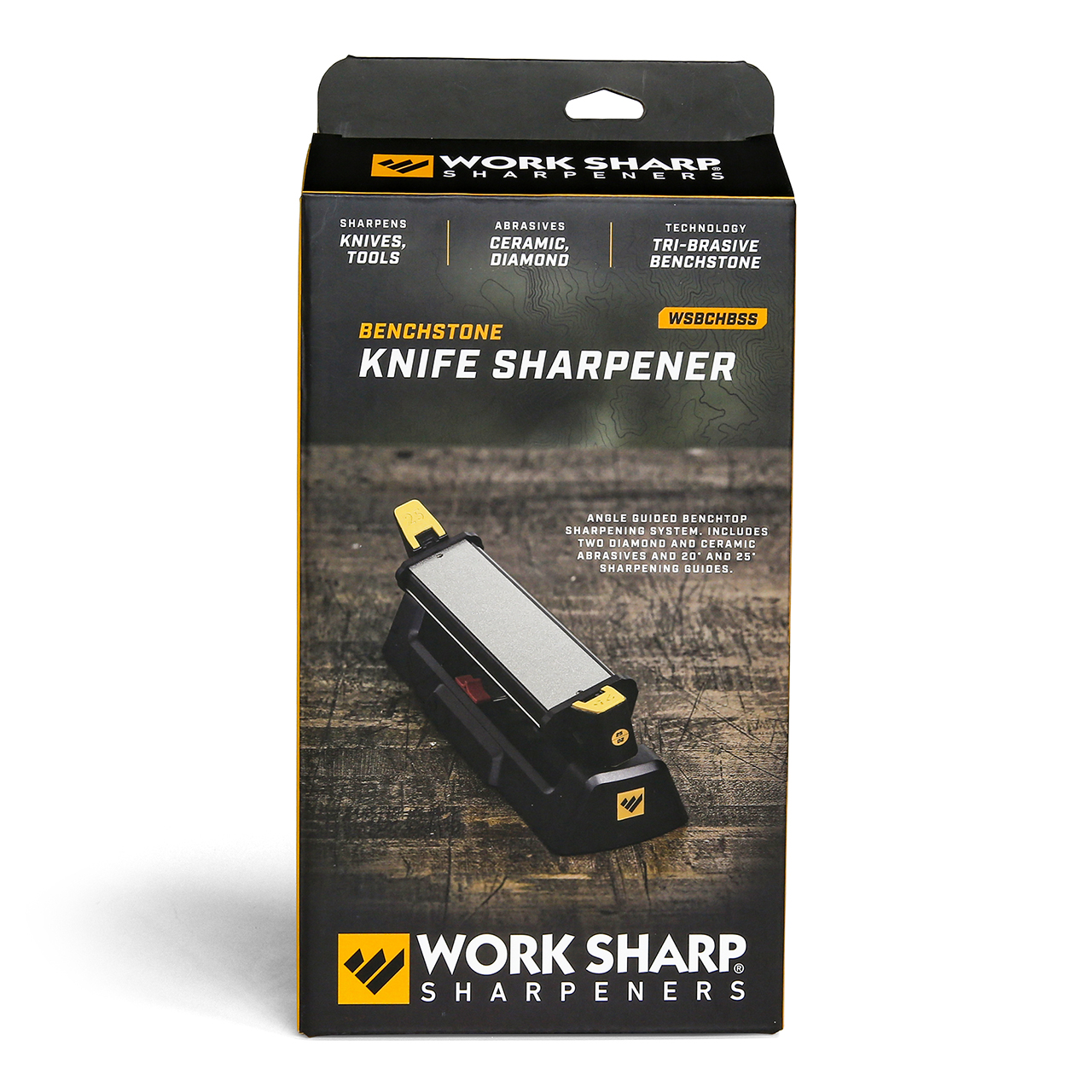 Work Sharp Benchstone Knife Sharpener WSBCHBSS | American Edge Knives