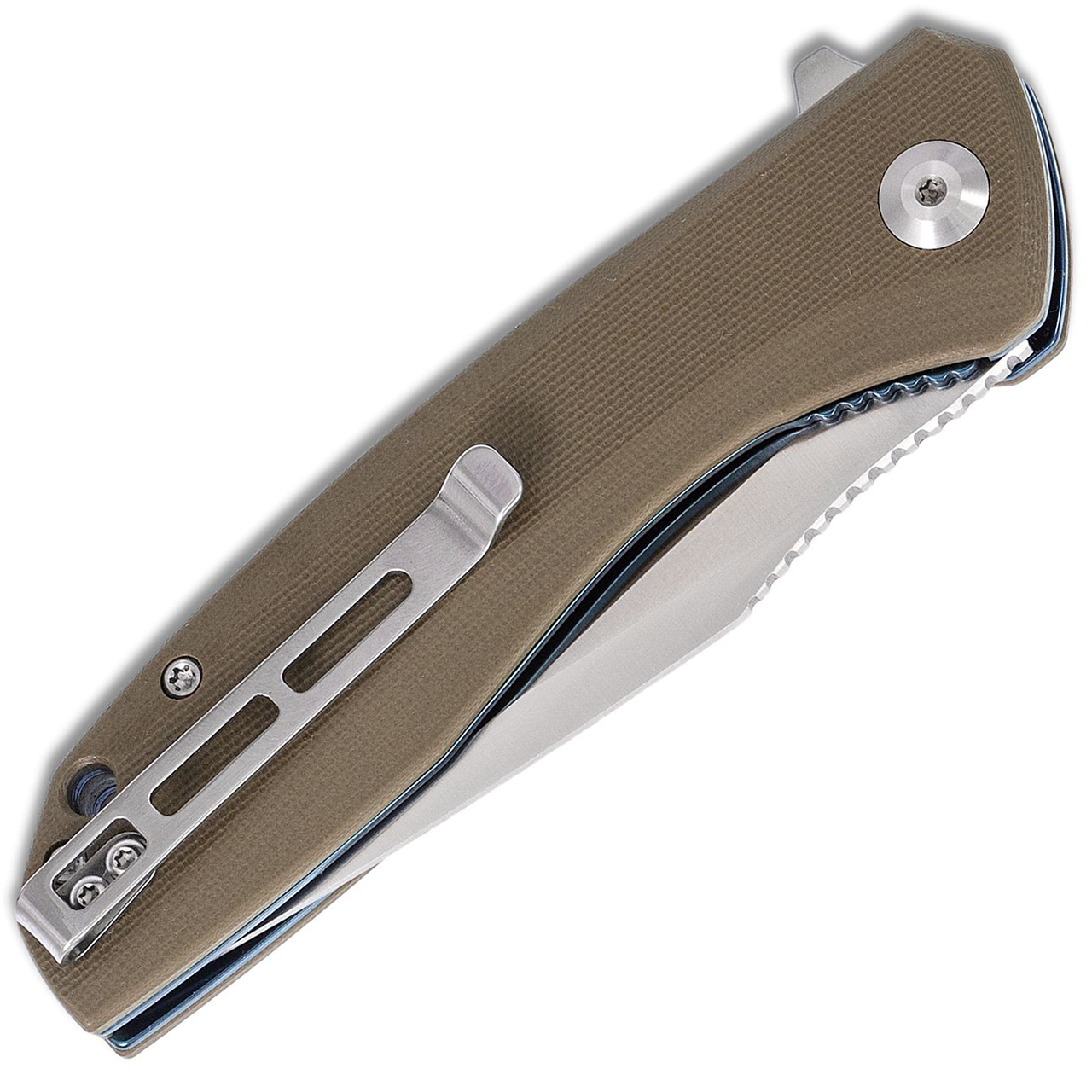 Civivi Baklash Liner Lock Tan G10 Handles Satin Blade C801B | American ...