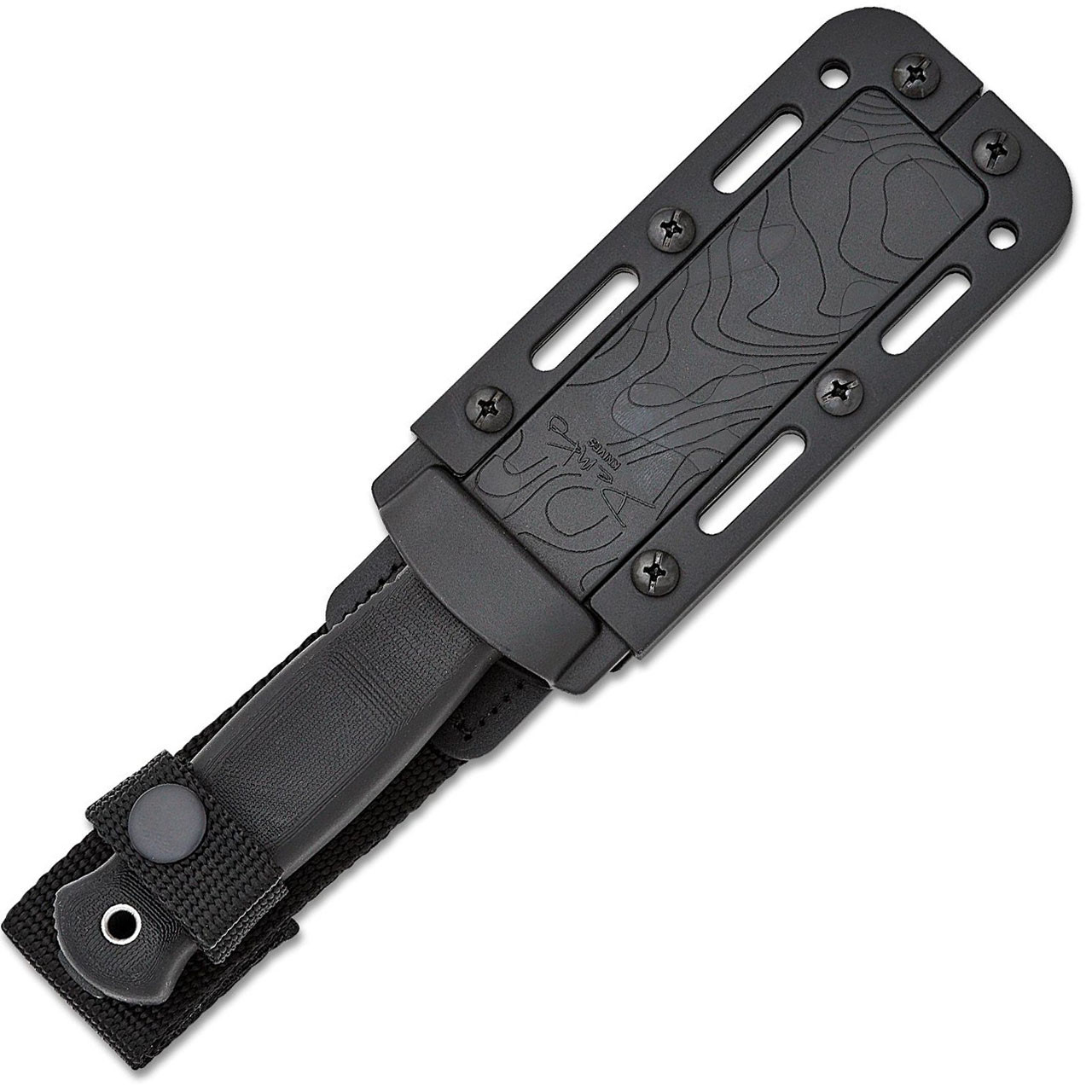 Demko Armiger 4 Fixed Blade Black Handle Black Tanto Blade | American ...