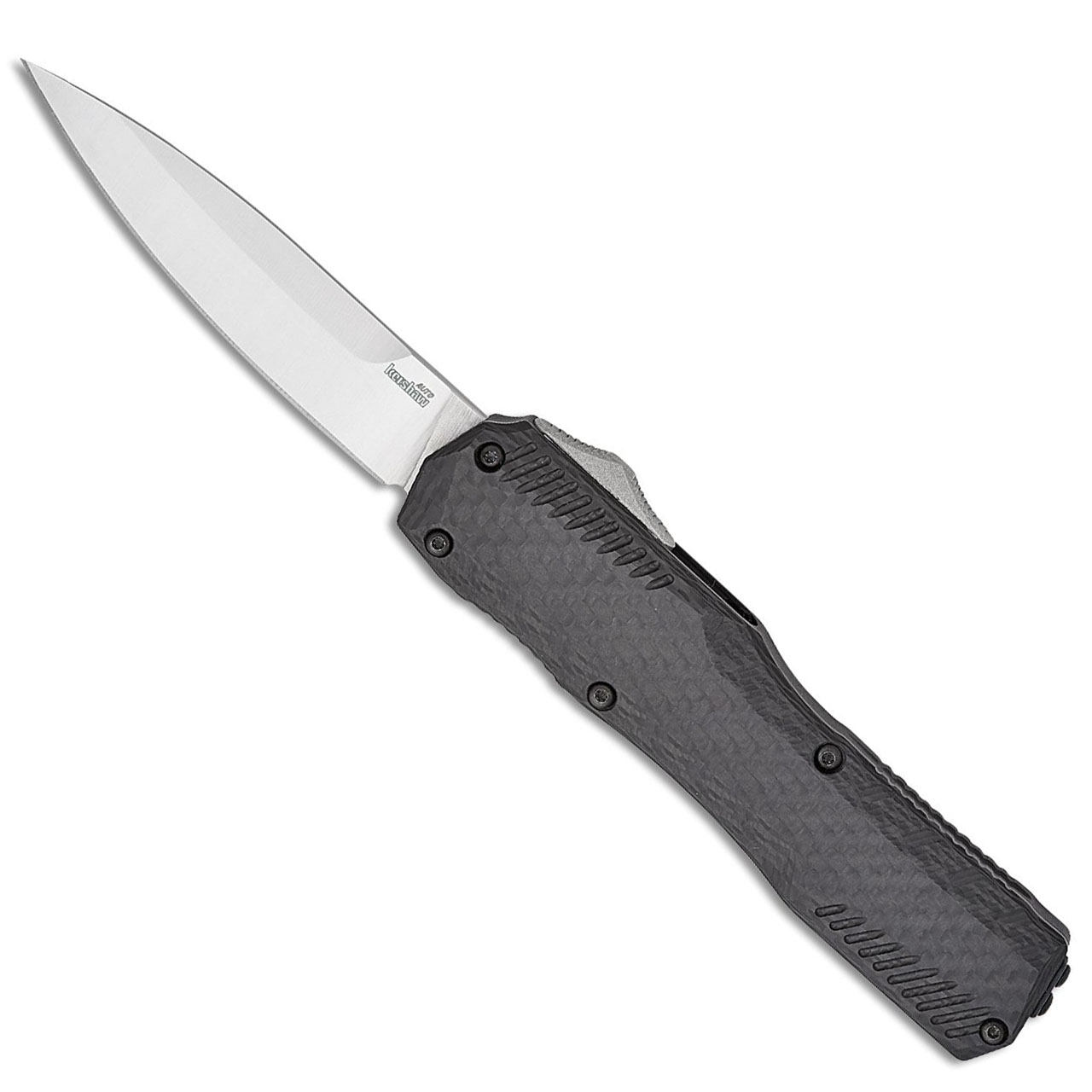 Kershaw Livewire Automatic Carbon Fiber/Aluminum Handle Satin Blade ... Kershaw Livewire Automatic Carbon Fiber/Aluminum Handle Satin Blade ...