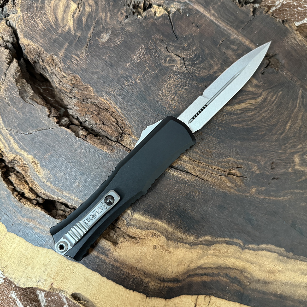 Microtech Hera II Mini Bayonet Black Stonewash Standard Proof Run 1701M ...