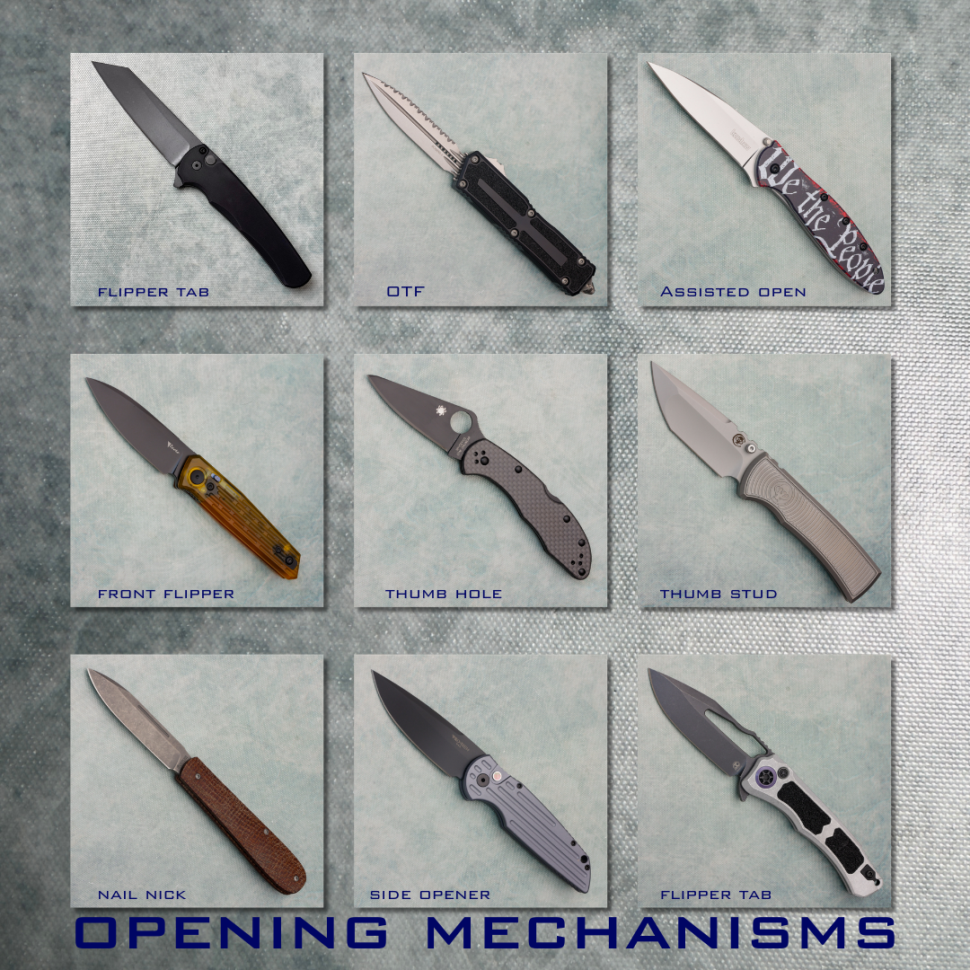 Common Knife Opening Mechanisms: A Guide for Collectors and Everyday ...