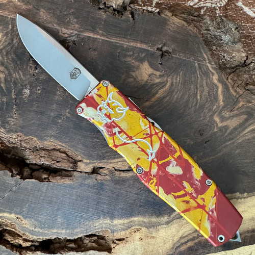 Dalton STC Safe To Carry Red Devil OTF Auto Drop Point Bead Blast ...