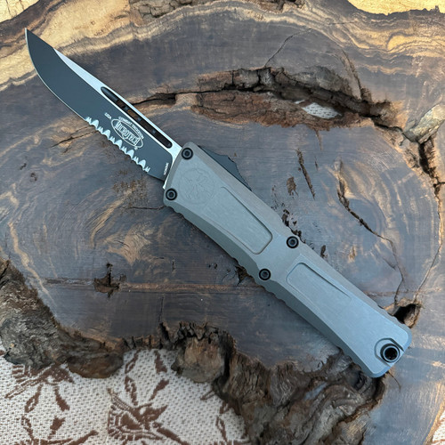 Microtech Combat Troodon S/E Gen III Natural Clear Serrated 1143-2NC ...
