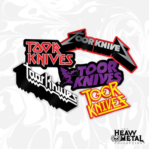 Toor Heavy Metal Sticker Pack | American Edge Knives