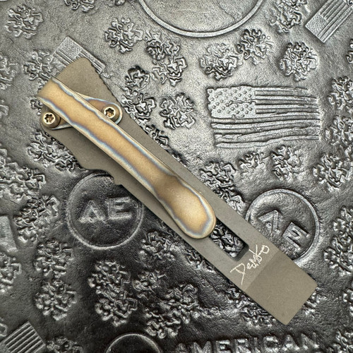 Demko Maverick Customs Shark Lock Titanium Pry Bar #19 | American Edge ...