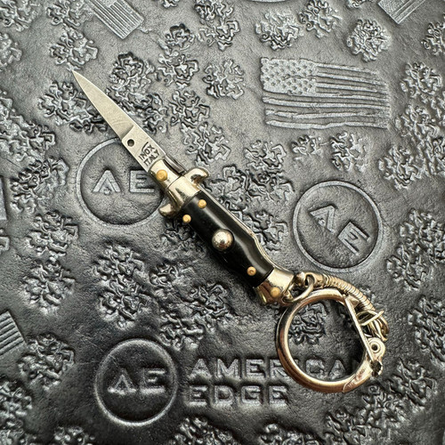 Magic Knife K10 Italian Stiletto Keychain Auto Imitation Horn Handles ...