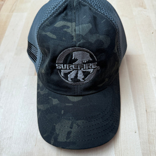 Microtech Surefire Collaboration Gray Camo Hat | American Edge Knives