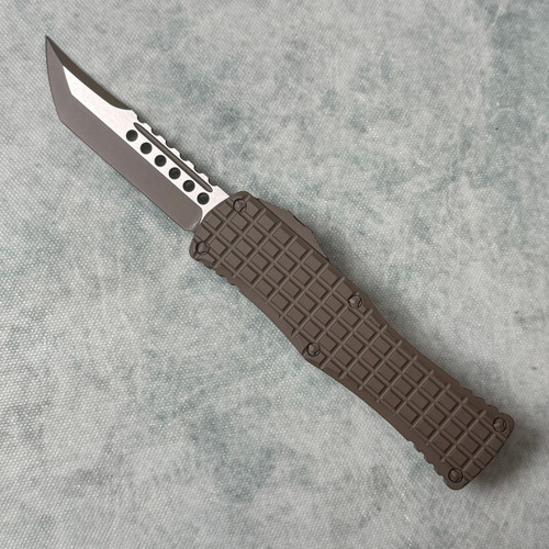 Microtech Hera Hellhound Frag Chocolate Brown Cerakote Standard ...