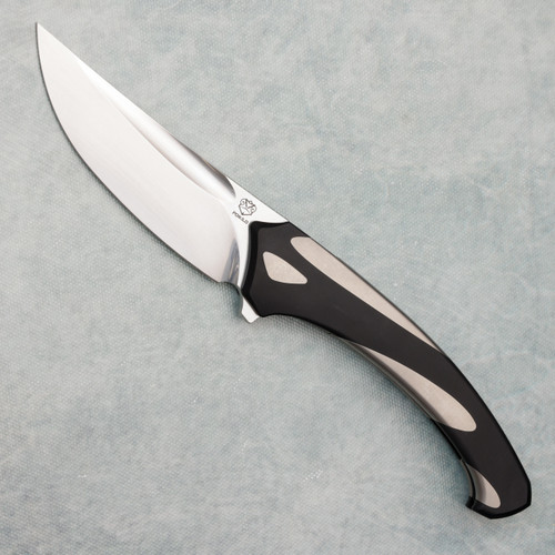 Poikilo Blade Orca Midtech Flipper Inset Lock Titanium Handle Mirror ...