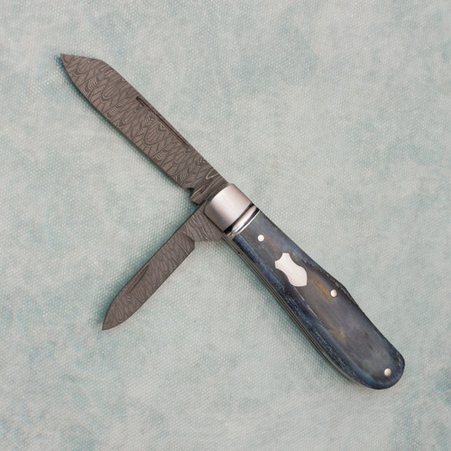 Mike Zscherny Custom Eureka Jack Blue Mammoth Ivory Handles Mike Norris ...