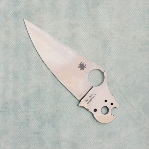 Spyderco Paramilitary 2 Stonewashed Maxamet Factory Second Blade 1 ...