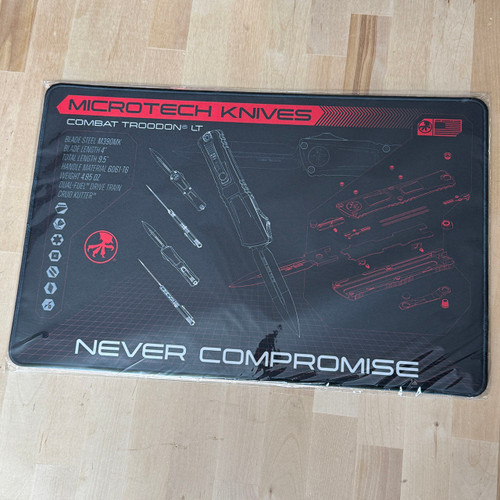 Microtech Combat Troodon LT Shop Mat | American Edge Knives
