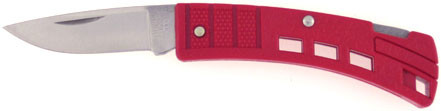 Buck 425 Mini Buck BuckBrite Lock Back Red | American Edge Knives