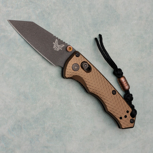 Benchmade Full Immunity Axis Lock Flat Dark Earth Aluminum Handle ...