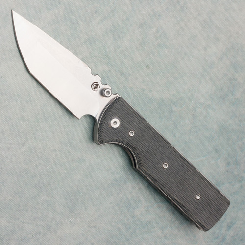 Chaves Knives Blue Label N.T.A.K. Liner Lock Tanto Black Micarta Handle ...