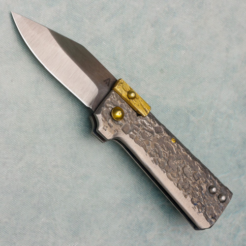 Aaron Creative Company The Blacksmith's Auto Hammered Titanium Handle ...
