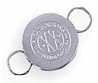 Case XX Key Ring Brushed Chrome 1036 | American Edge Knives