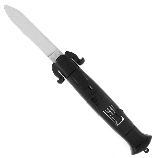 Edge Co. Italian Stiletto OTF Auto Black Vintage | American Edge Knives