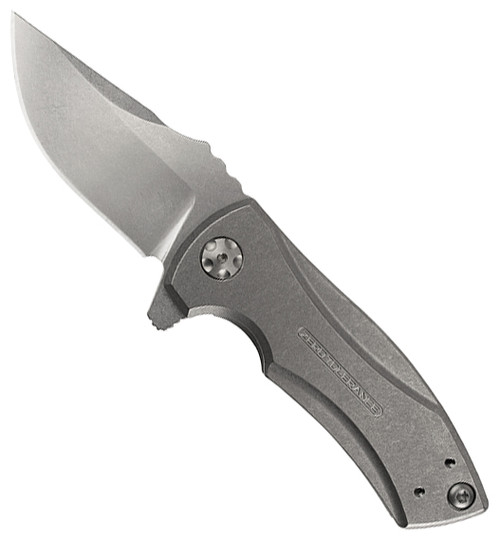 Zero Tolerance 0900 Les George Stout Flipper Titanium | American Edge ...