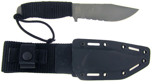 Mission MPS Titanium Survival Knife Serrated | American Edge Knives