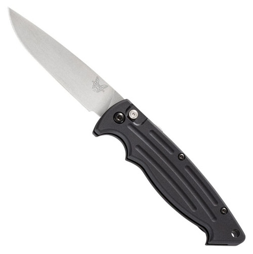 Benchmade Mini Reflex II Auto Black Handle Satin Blade 2551 | American ...