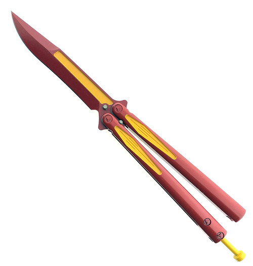 Microtech Tachyon III Balisong Butterfly S/E Flash Red Standard 173-1FL ...