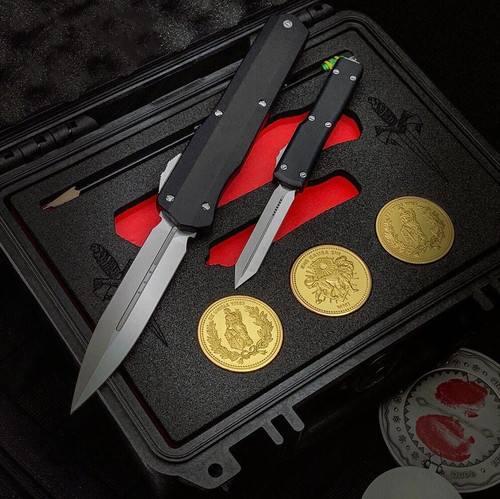 Microtech John Wick Continental 3 Set Cypher D/E and UTX-70 Spartan ...