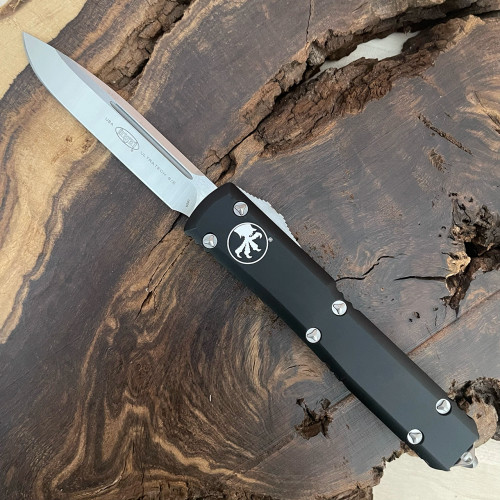Microtech Ultratech S/E Black Satin Standard 121-4 | American Edge Knives