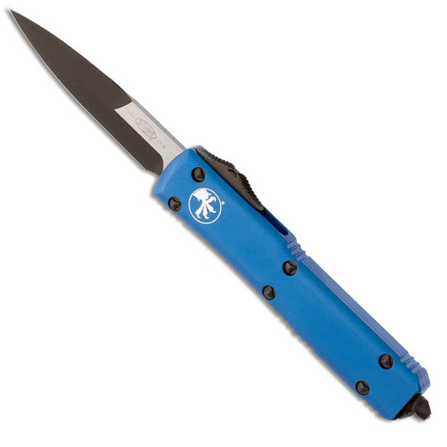 Microtech Ultratech Bayonet Blue Standard 120-1BL | American Edge Knives