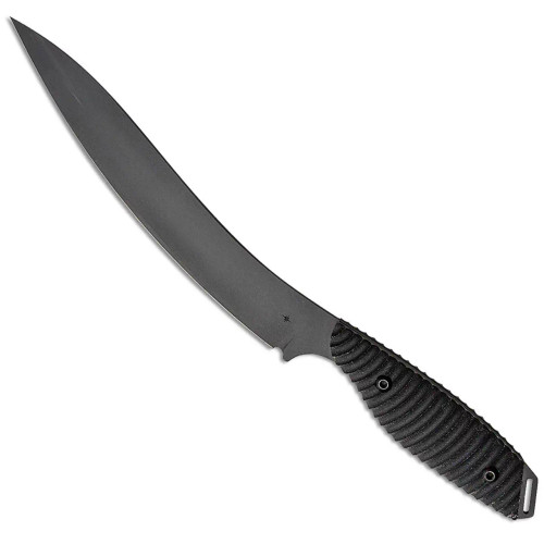 Toor Knives Cardiff Fixed Blade Fillet Knife Shadow Black Handle Black ...