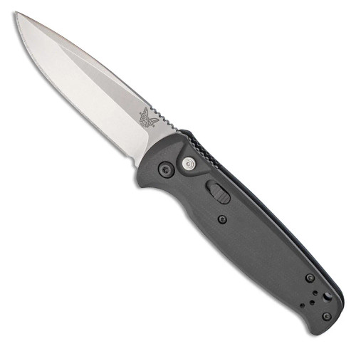 Benchmade CLA Auto Black G10 Handle Satin Blade 4300 | American Edge Knives