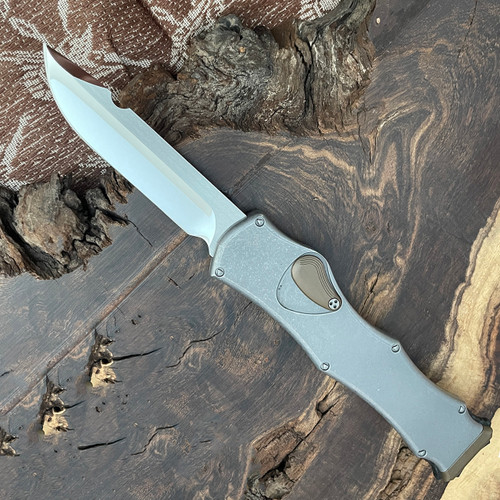 Heretic Knives Custom Hydra OTF Auto S/E Royalloy Stainless Steel ...