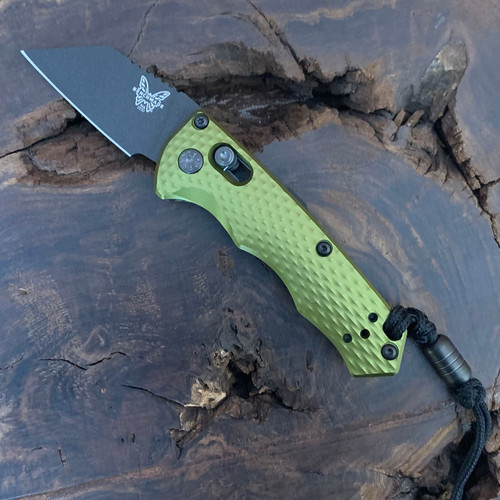 Benchmade Partial Immunity Axis Lock Auto Woodland Green Aluminum ...